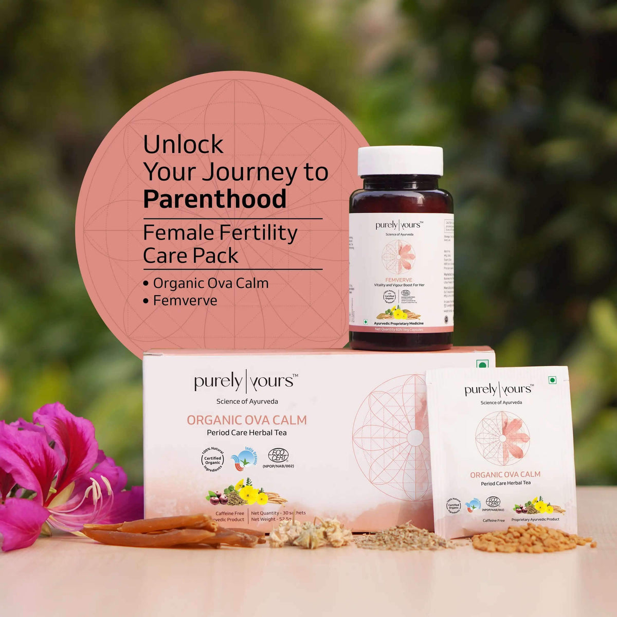 Female Fertility Care Pack – purelyyours.com